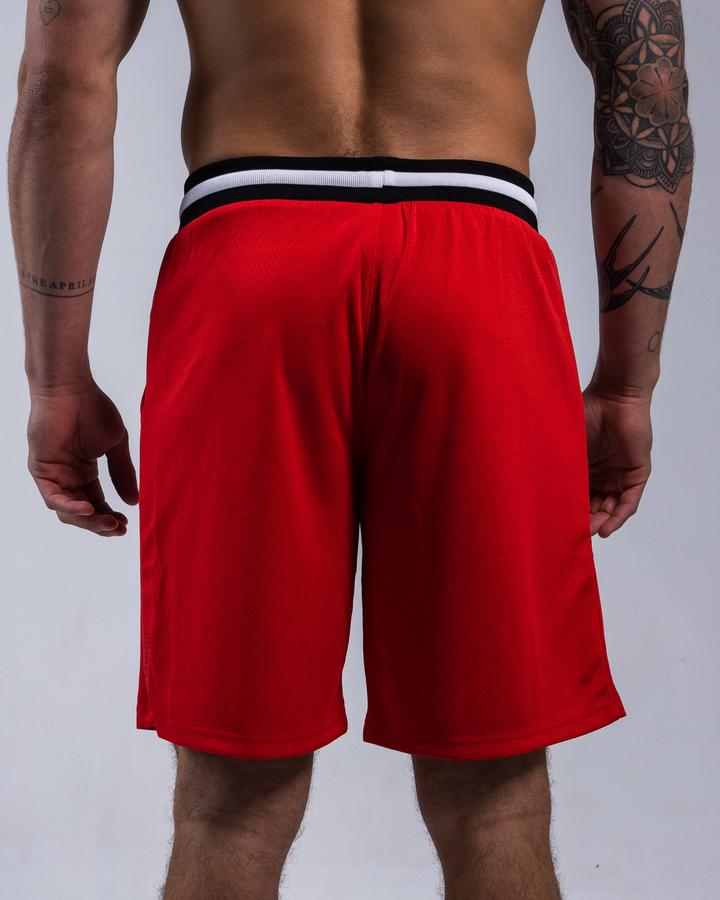 BRANDED - COURTSIDE SHORT - RED – Empower Lifestyle